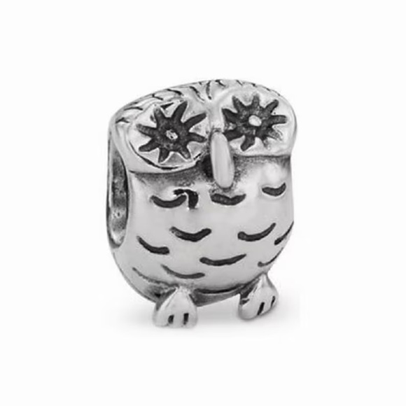 Pandora | Jewelry | Pandora Sterling Silver Owl Charm | Poshmark
